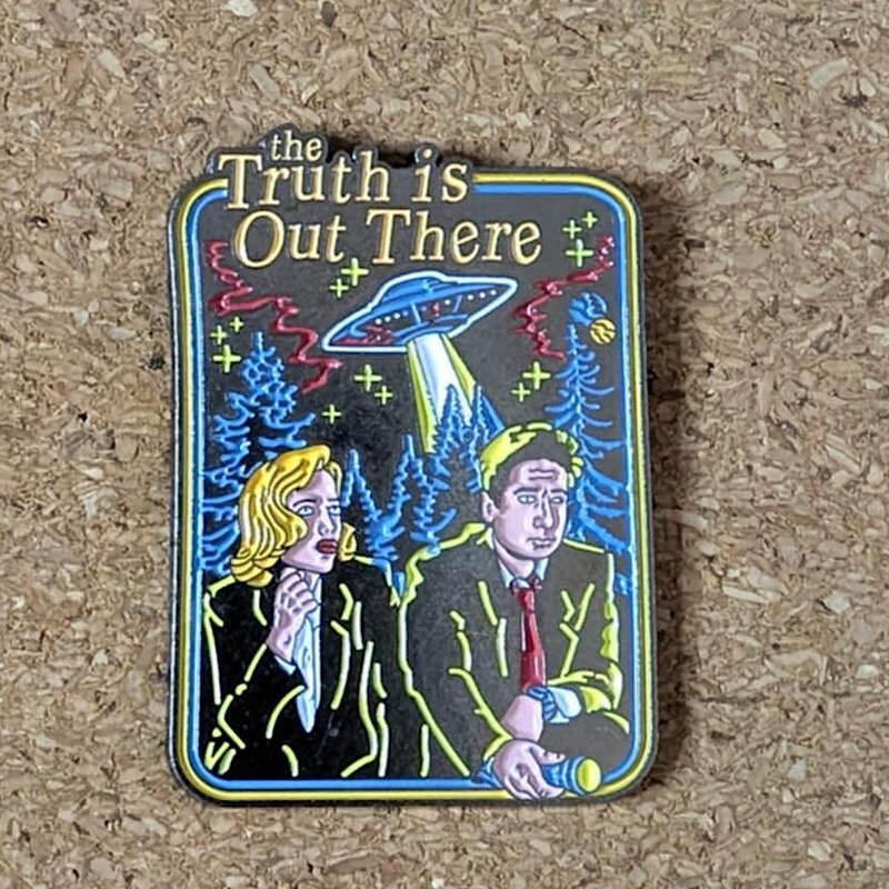 X Files Pin - Etsy