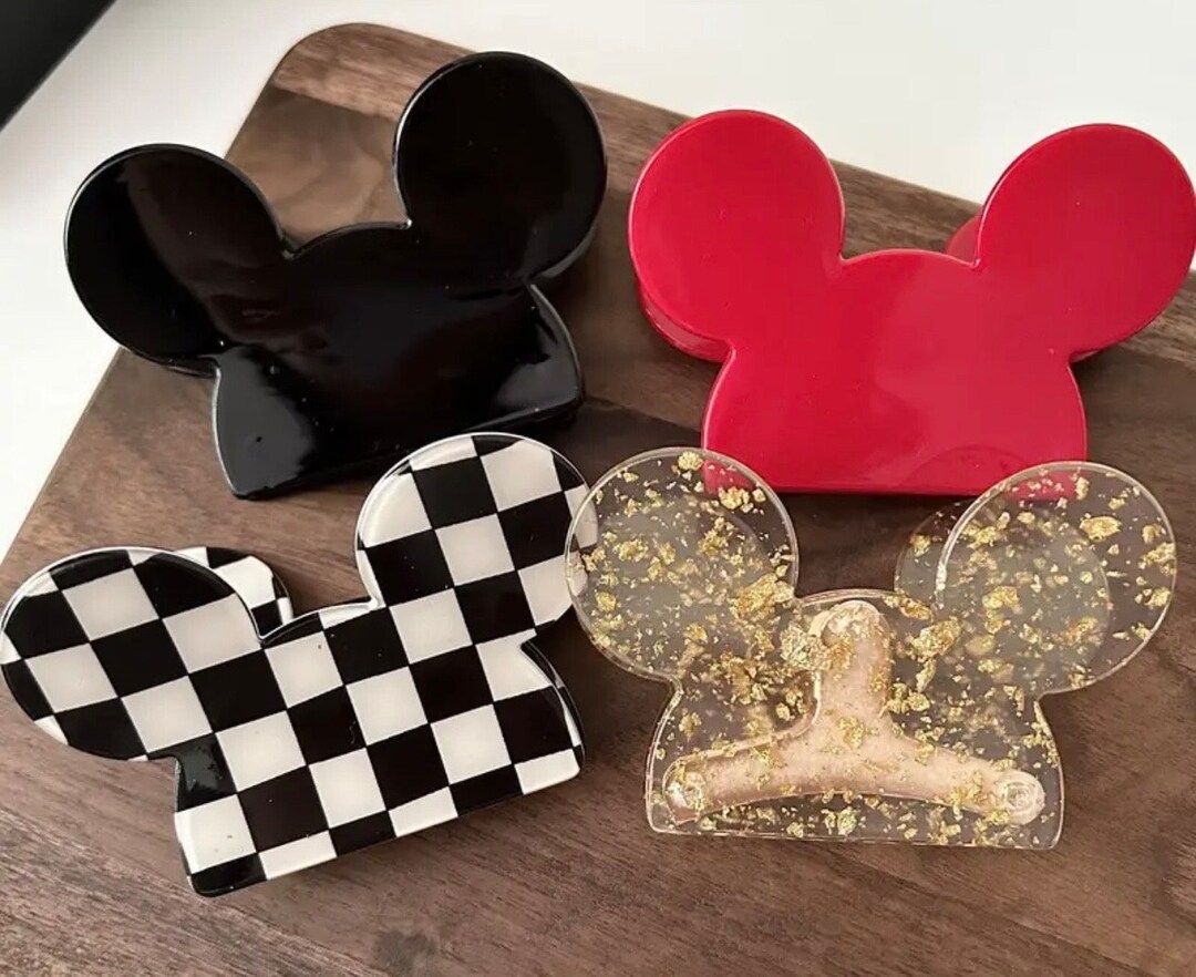 Custom Mickey Mouse Hair Clip - Etsy