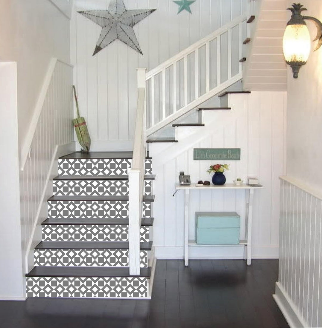 Stair Riser Sticker Decal, Stair Risers, Stair Riser Step Decal ...