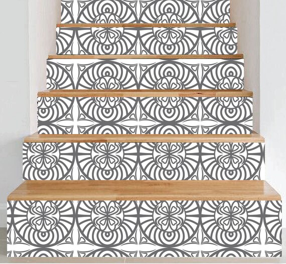 Stair Step Sticker Decal Stair Stickers Stair Riser Decal | Etsy