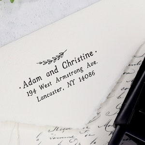 Personalized Address Stamp, Self Inking Address Stamp, Housewarming ...