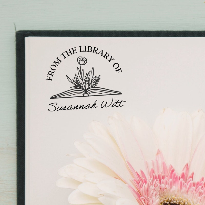 Personalized Book Stamps - Etsy