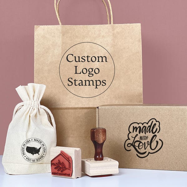 Custom Logo Stamp - Etsy