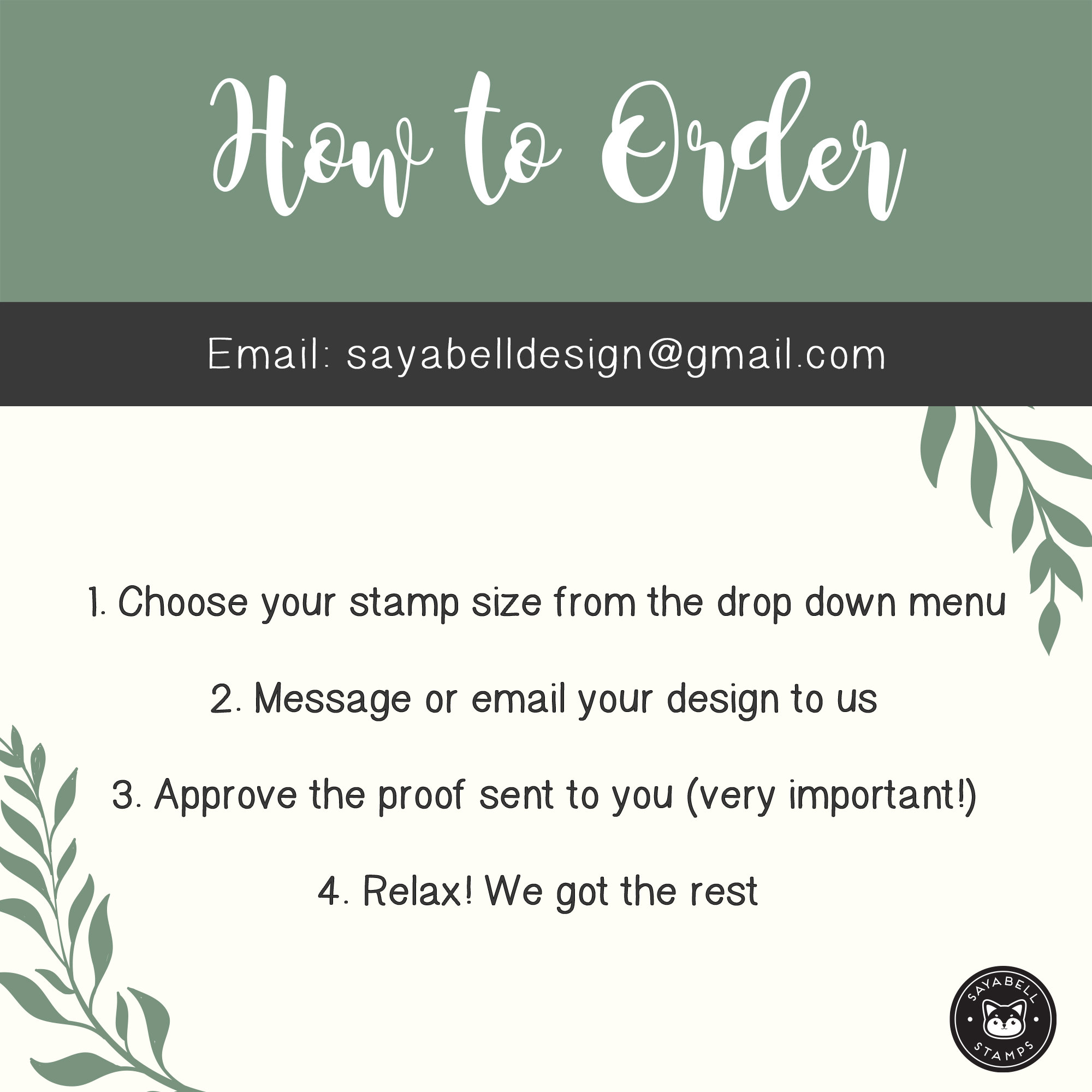 Custom Unmounted Logo Stamp From Your Design or Logo Cling - Etsy