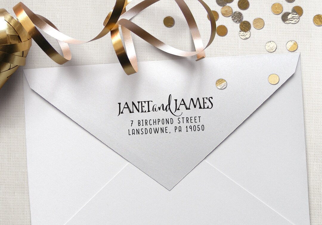 Personalized Address Stamp, Self Inking Address Stamp, Housewarming ...