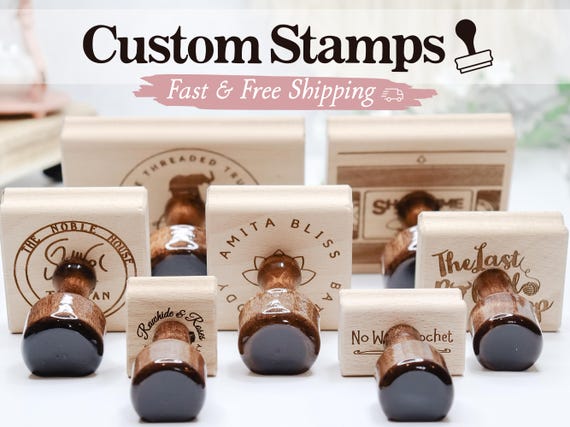 Business Stamps Custom Custom Image Stamper Personalized Logo Stamp