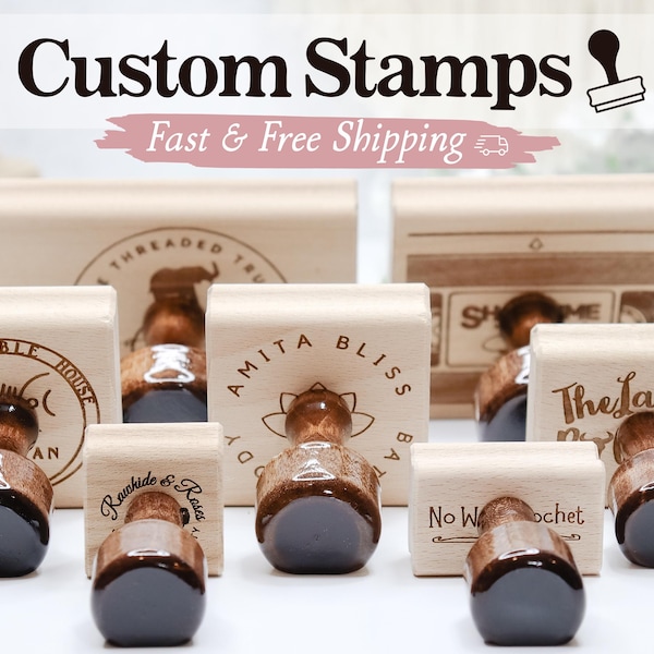 Custom Logo Stamp - Etsy