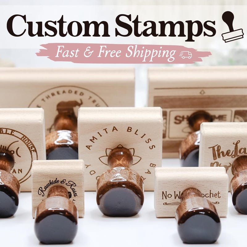 Custom Logo Stamp - Etsy