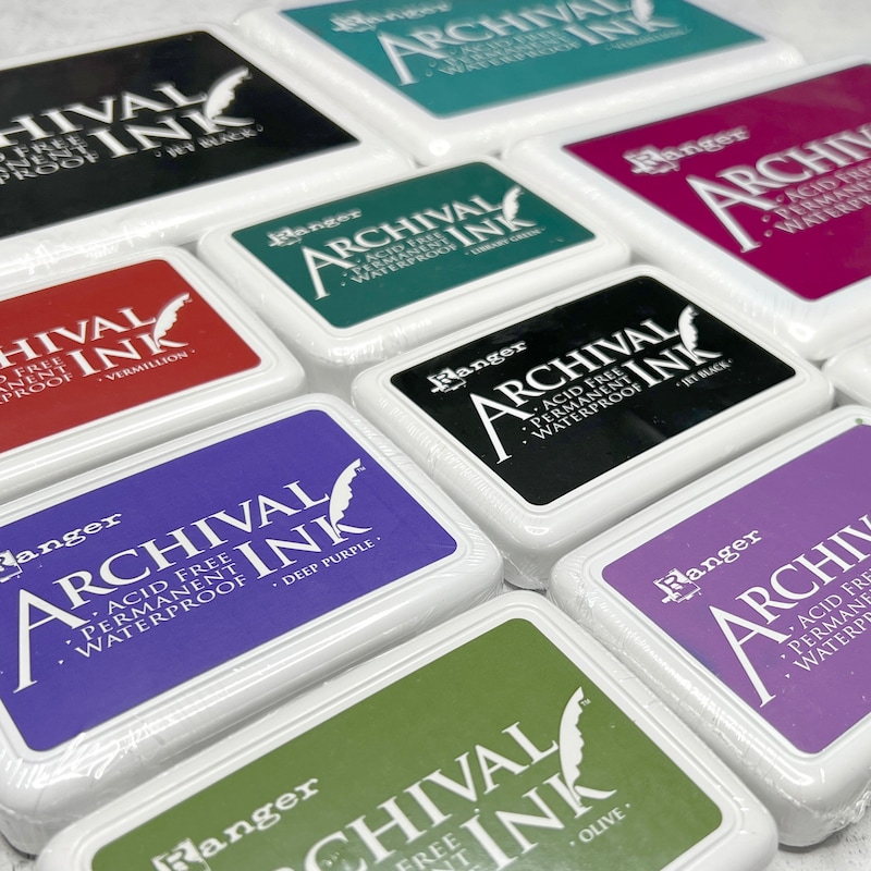 Custom Color Ink Pads - Etsy