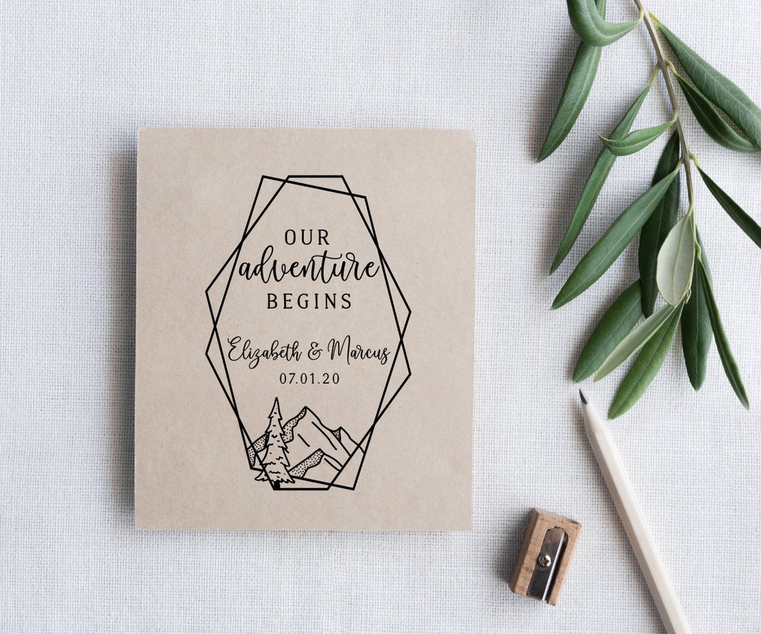 Wedding Stamp, Wedding Favors Stamp, Custom Stamp, DIY Wedding Stamp ...