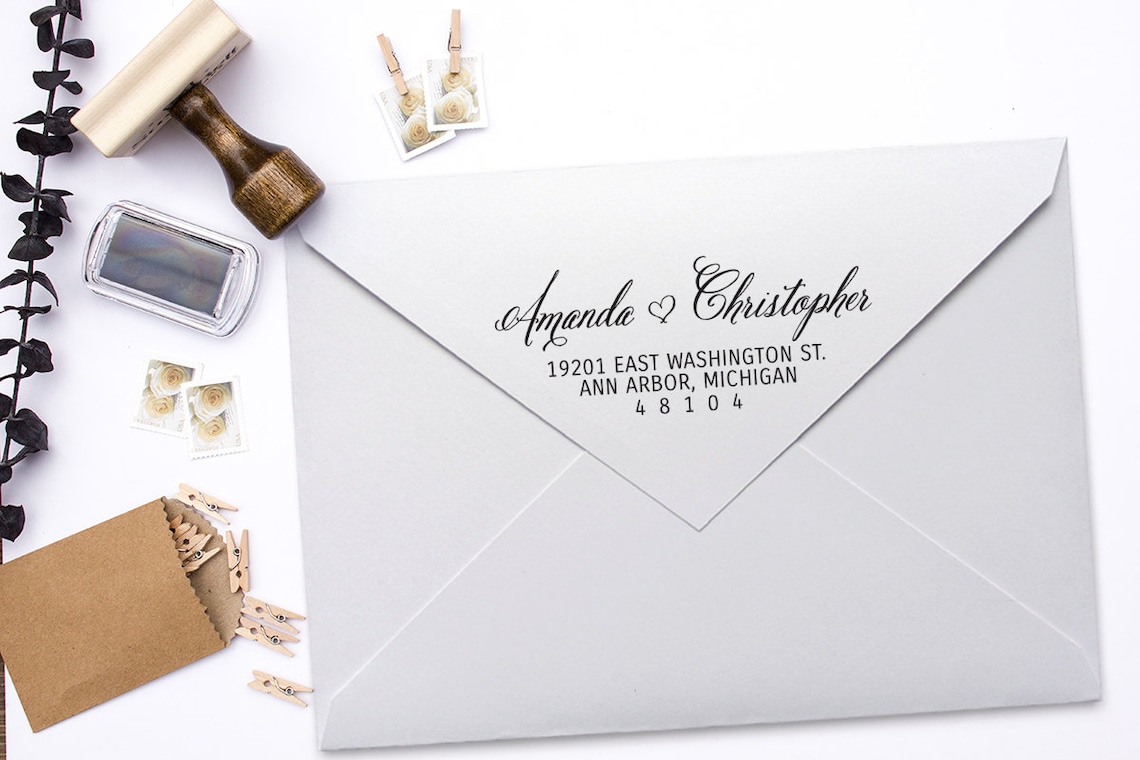 Wedding Invitation Stamp Suite. Custom Wedding Stamps DIY - Etsy