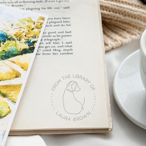 Dog Book Embosser for Personalized Library | Customizable Embossing ...
