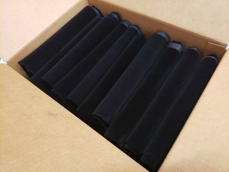 Lot of 10 Solid Black Flock Velvet Fabric Yards off Cuts-roll - Etsy