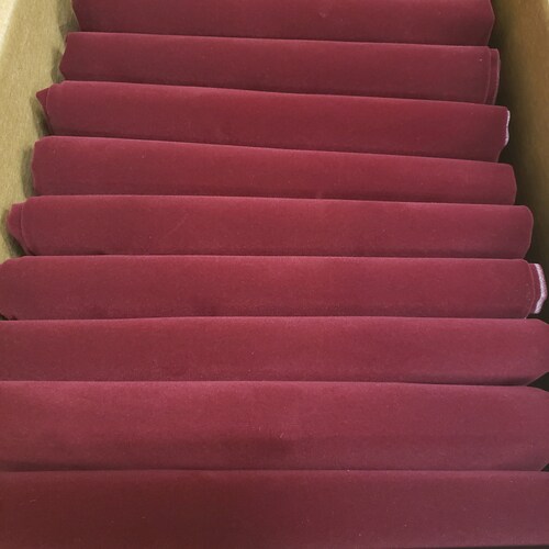 Lot of 10 Solid Black Flock Velvet Fabric Yards off Cuts-roll - Etsy