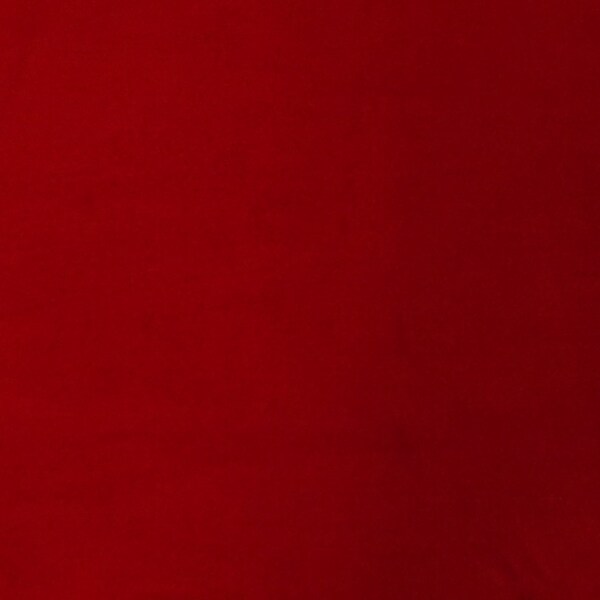 Red Velvet Fabric - Etsy