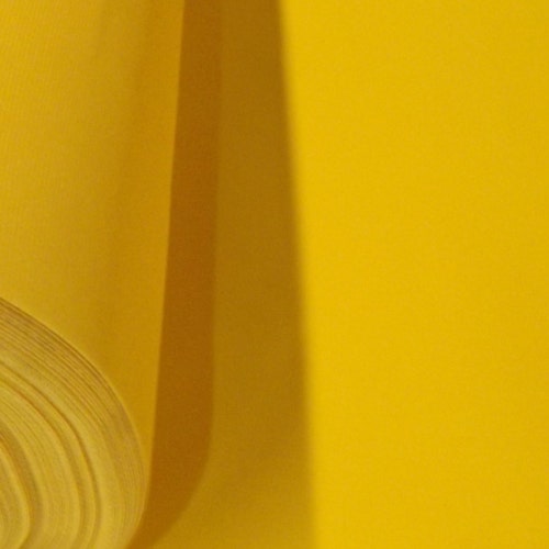 Solid Yellow Flocked Velvet Fabric for Upholstery Crafts | Etsy