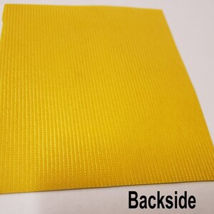 Solid Yellow Flocked Velvet Fabric for Upholstery, Sewing, Crafts ...