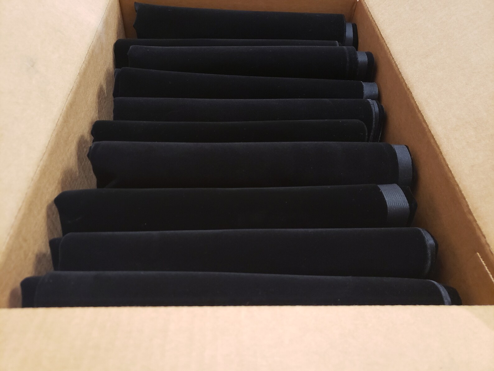 Lot of 10 Solid Black Flock Velvet Fabric Yards off Cuts-roll - Etsy