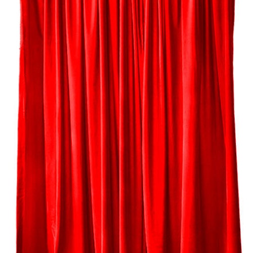 Red Curtains for Bedroom Living Room Curtain Panels Scene - Etsy