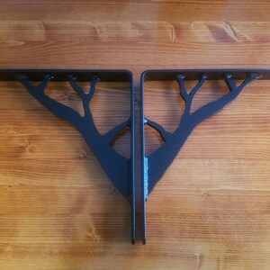 Tree Branch Shelf Brackets - Etsy