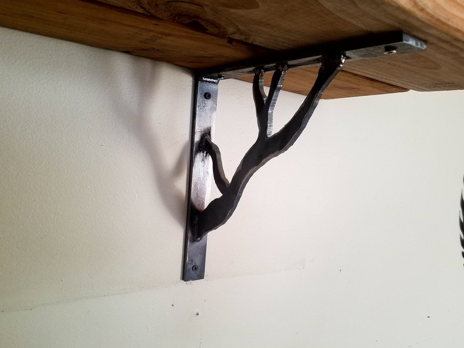 Tree Branch Shelf Brackets - Etsy