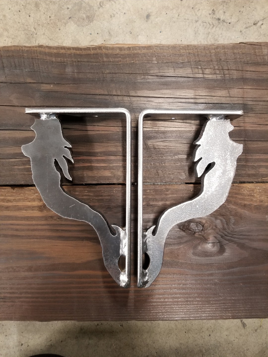 Mermaid Shelf Brackets - Etsy