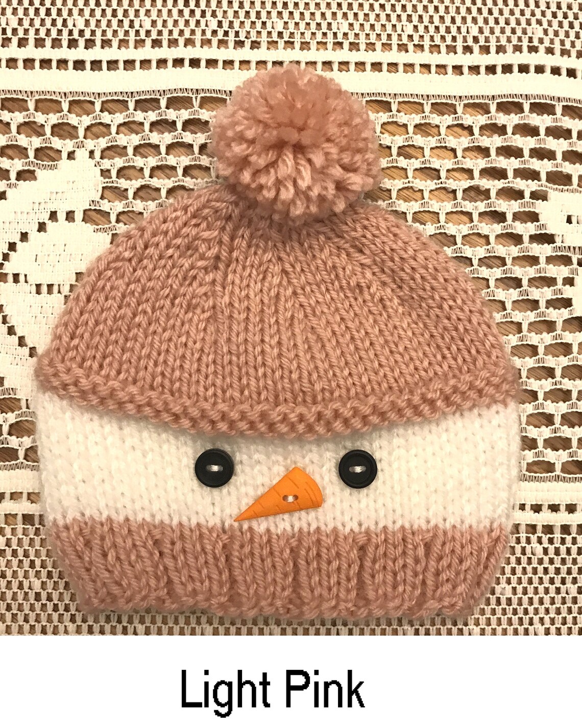 Snowman Hat (child Sizes, Assorted Colors) - Etsy