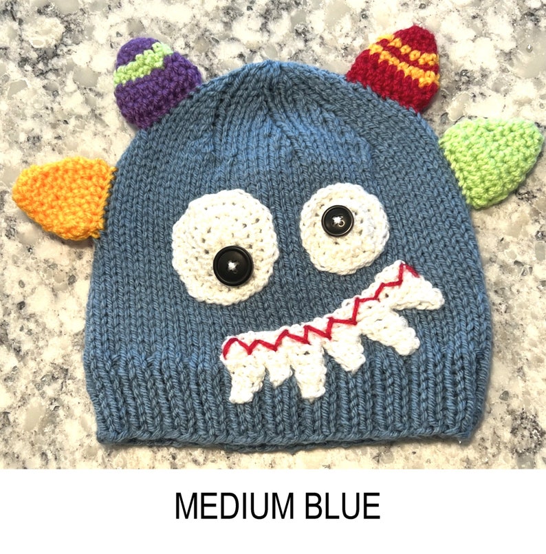 Monster Hats (child Sizes, Assorted Colors) - Etsy