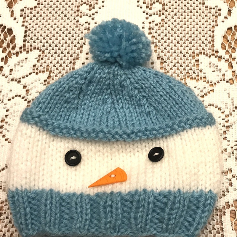 Snowman Hat - Etsy