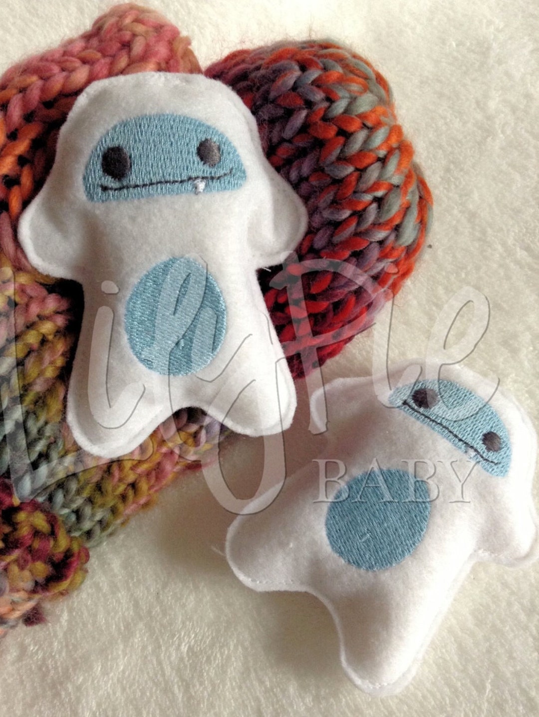 Yeti Hand Warmers Pocket Size Abominable Snowman Mini Stuffed Yeti ...