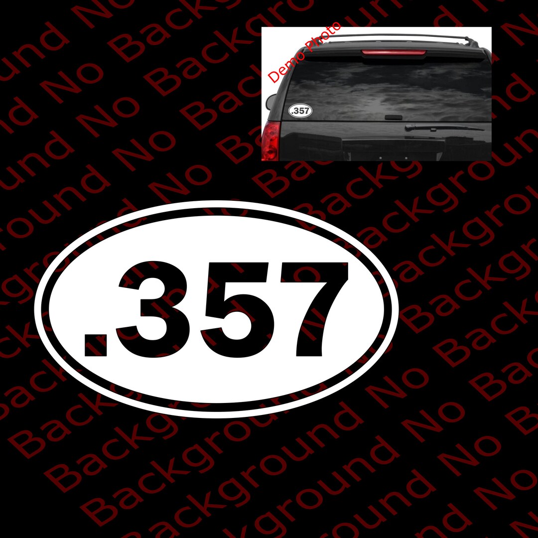 Many Colors - Oval Europe Style .357 Magnum Ammo Ammunition Sticker Die ...