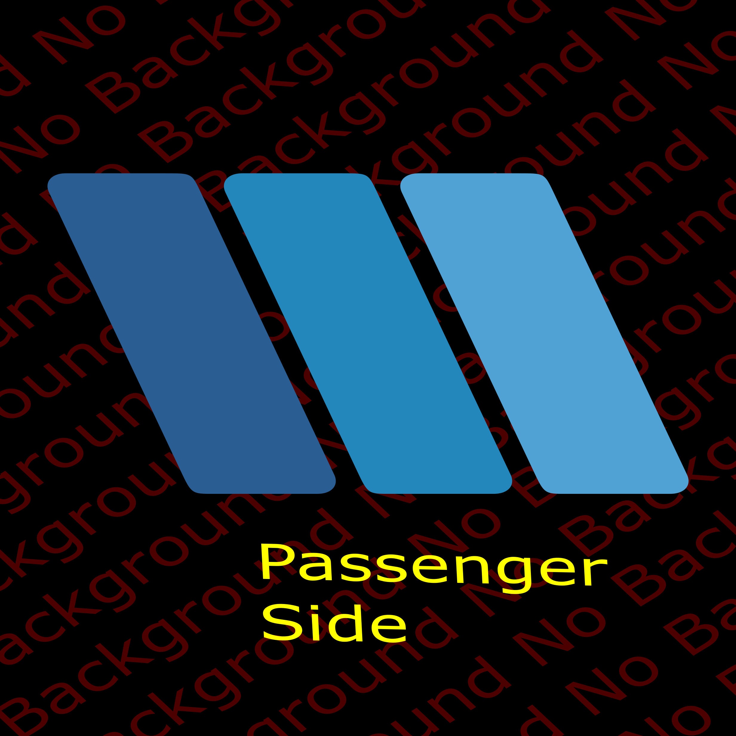 Many Colors & Sizes - Blue Colors Retro Racing Stripes Rainbow Vinyl ...