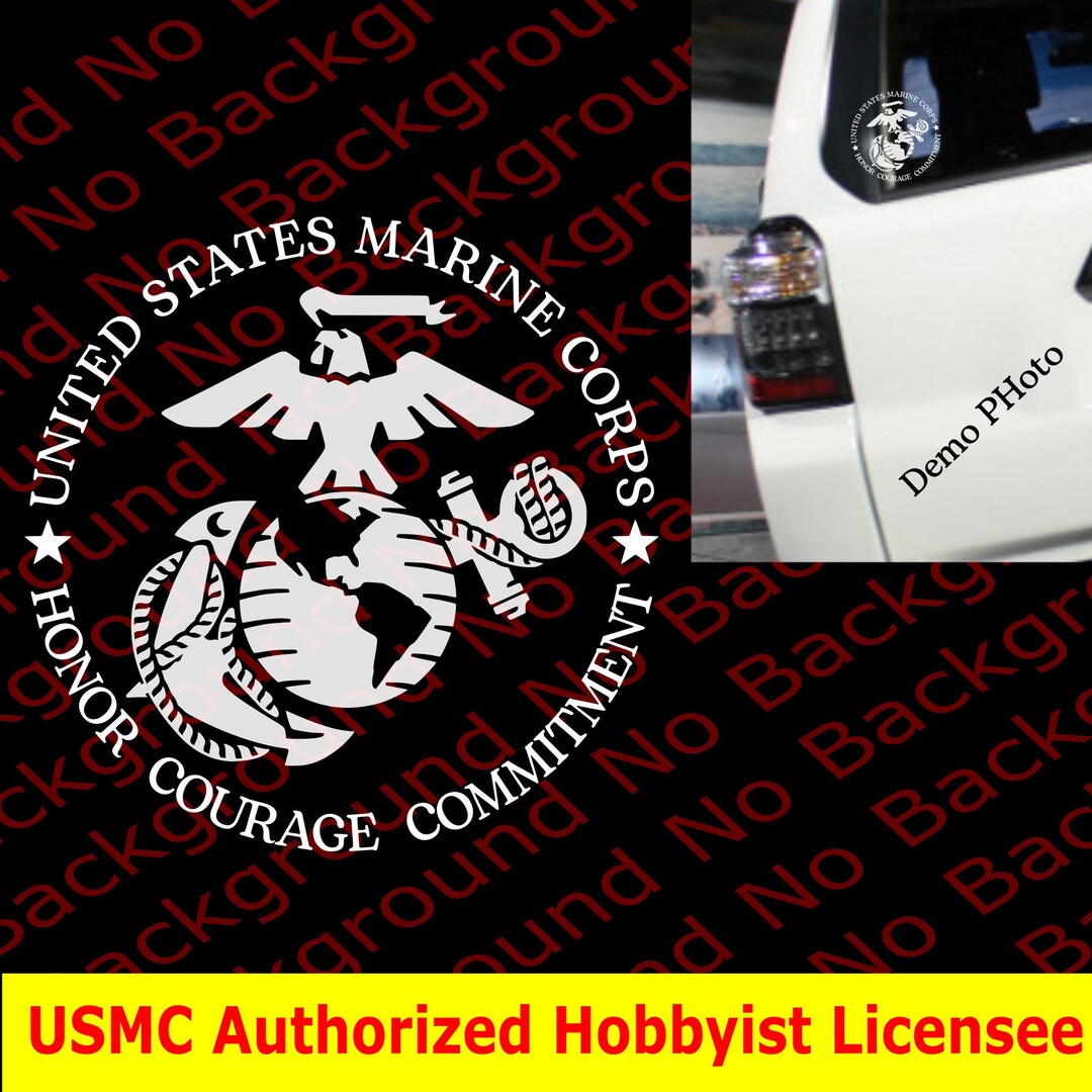 USMC Hobbyist License #53324: United States Marine Corps Honor Courage ...