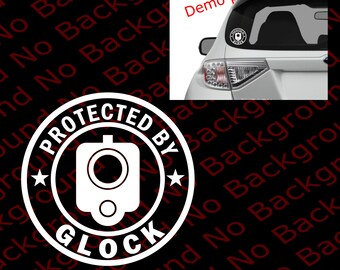 Protected by Decal - Etsy