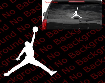 Jumpman Car Decal - Etsy