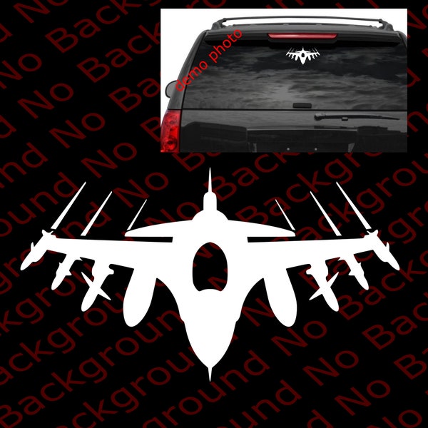 Air Force Car Decal - Etsy