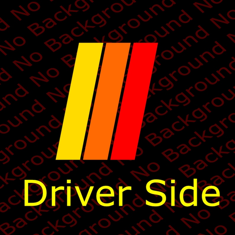 Many Colors & Sizes Retro Racing Stripes Rainbow Vinyl Die - Etsy