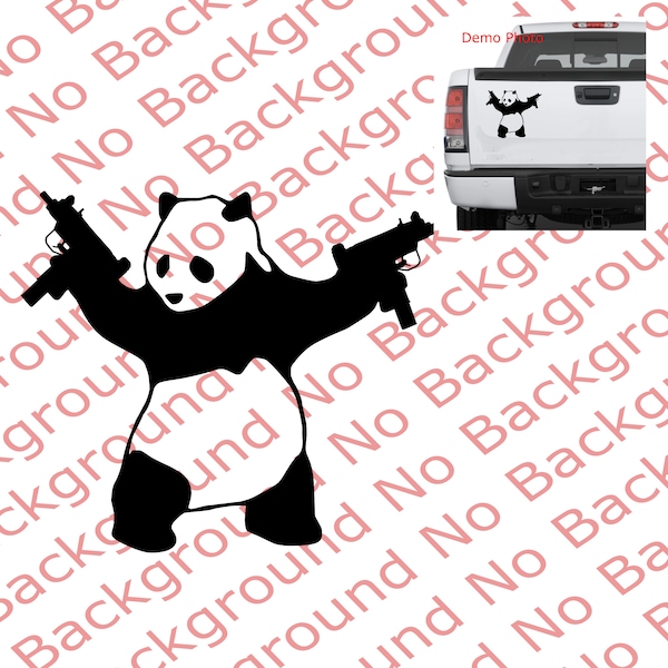 Panda Decal - Etsy
