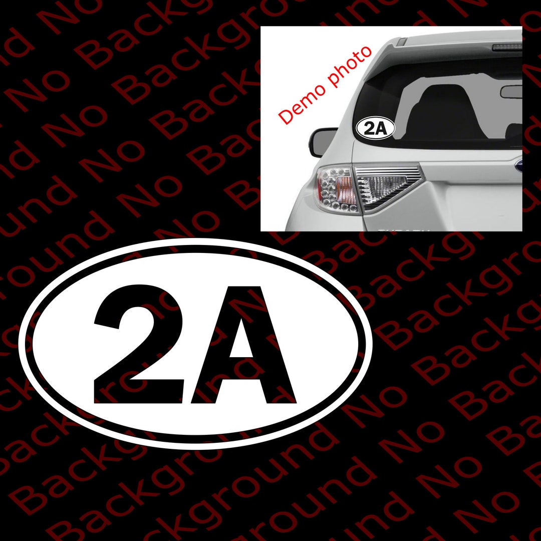 Many Colors - Oval Europe Style 2A Sticker Die Cut Vinyl Decal CCW for ...