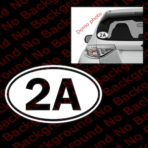 Many Colors - Oval Europe Style 2A Sticker Die Cut Vinyl Decal CCW for ...