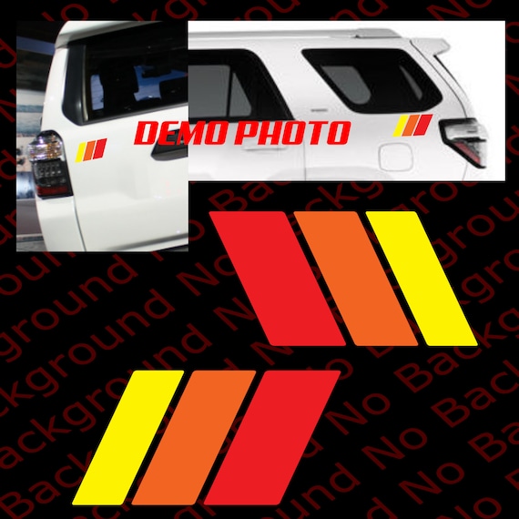 Many Colors & Sizes NEW 3-color Retro Racing Stripes - Etsy