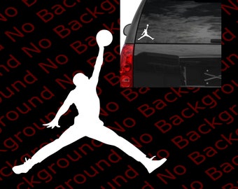 Jumpman Car Decal - Etsy