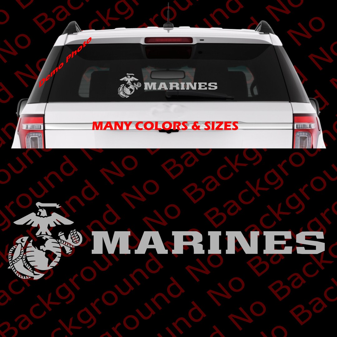 USMC Hobbyist License #53324: United States Marine Corps Logo Die Cut ...