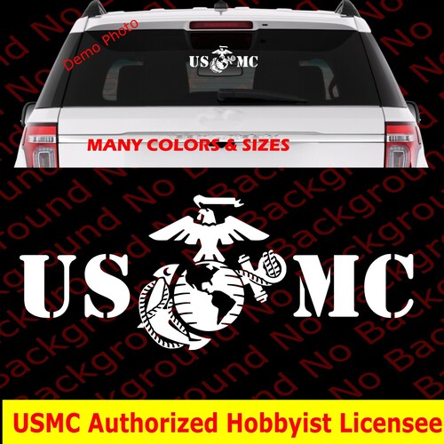 USMC Semper Fi Vinyl Decal United States Marine Corps Decal - Etsy