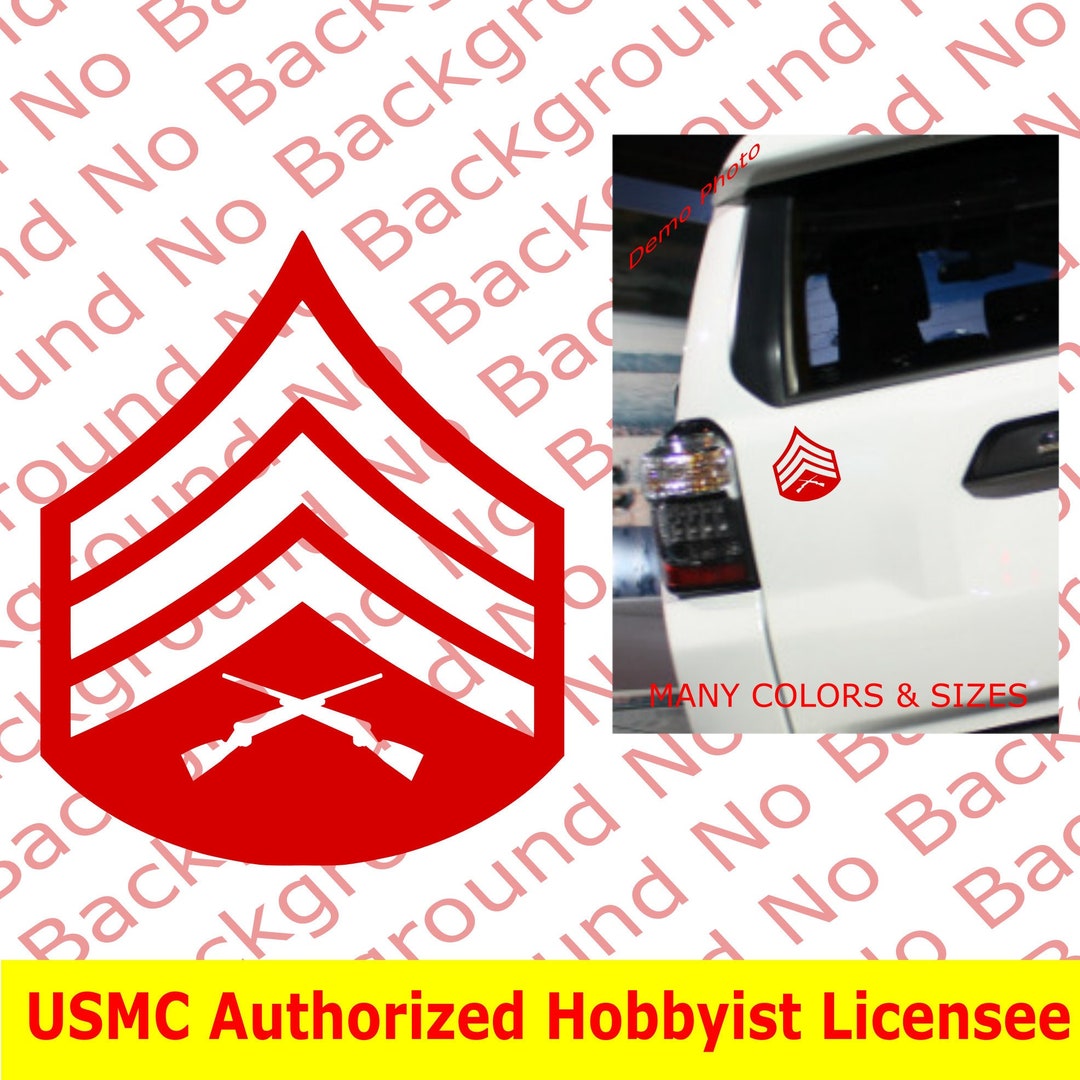 USMC Hobbyist License #533-24: United States Marine Corps Sergeant SGT ...