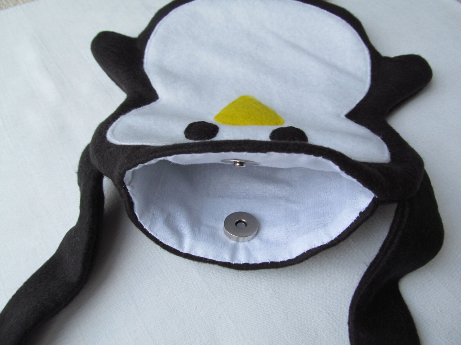 Penguin Purse Pattern - Child's Tote Bag - PDF Pattern - DIY Purse ...