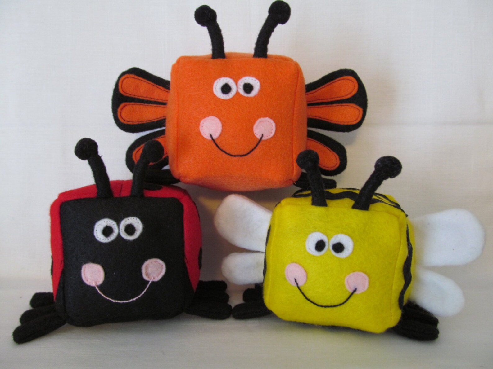 Toy Sewing Pattern - Insect Collection - Make Your Own Bumblebee ...