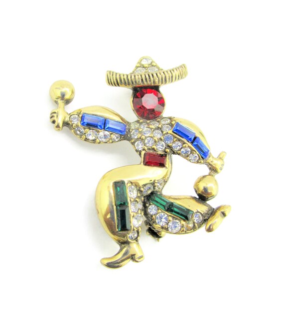 Male Maracas Dancer VTY Brooch/ Latin American Caribbean | Etsy