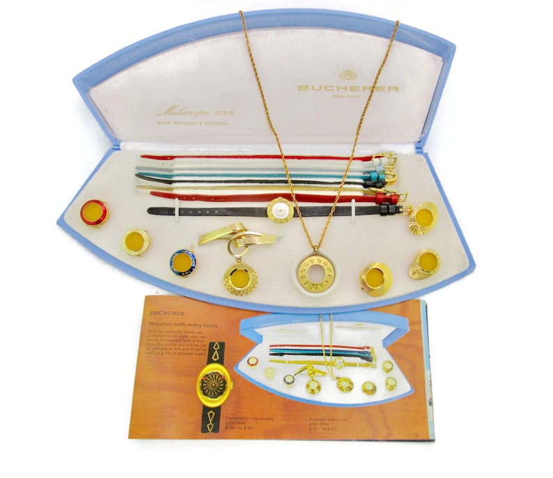 Bucherer 17 Jewels Gold Filled Deluxe Watch Set/with Papers/"watches ...