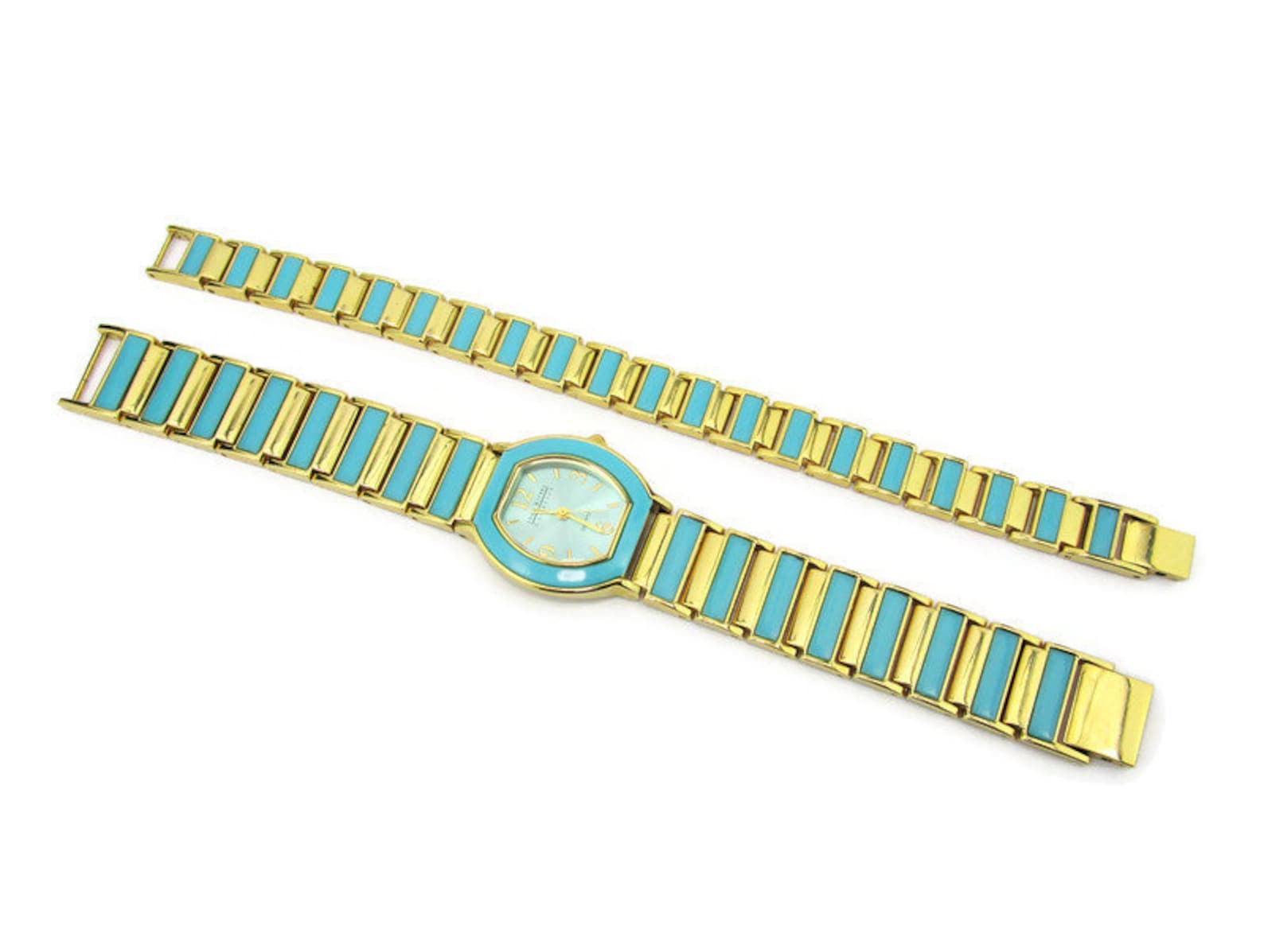 Joan Rivers Watch & Bracelet Set /CLASSICS Inlaid Faux | Etsy